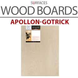 Apollon-Gotrick Wood Boards for Painting - PALETTE ART SUPPLIES