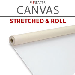 Stretched & Roll Canvas - PALETTE ART SUPPLIES